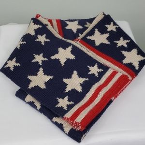 Claire's | Accessories | Vintage Style American Flag Patriotic Scarf ...